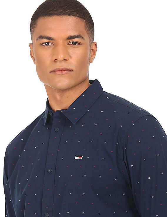 Tommy hilfiger casual shirt store